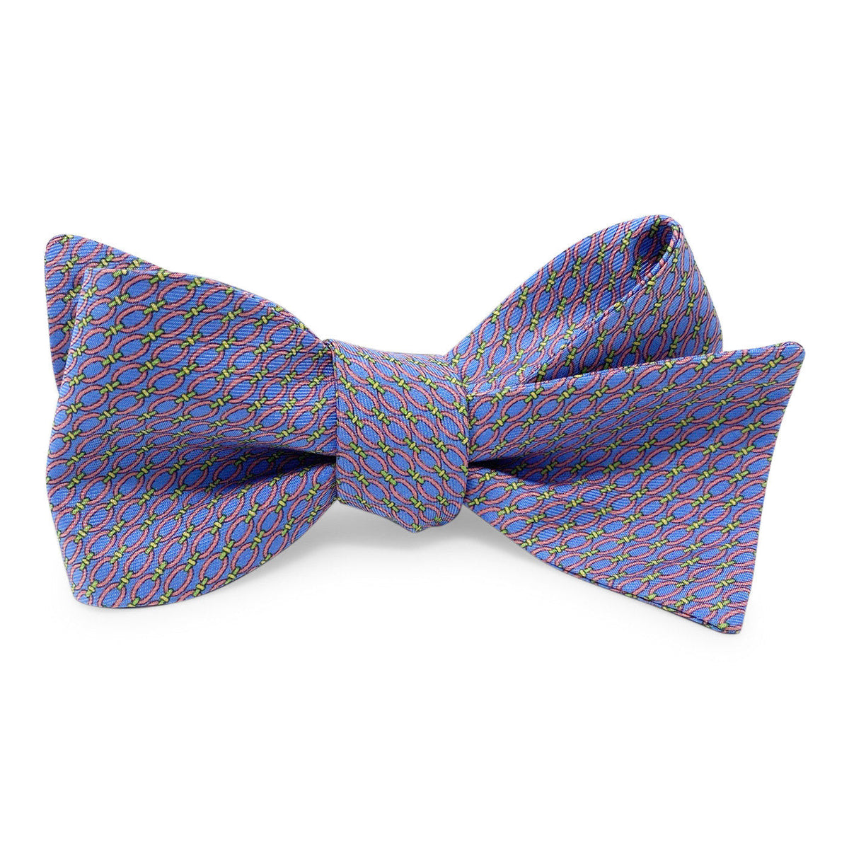 Oval Links: Bow - Blue – Bird Dog Bay
