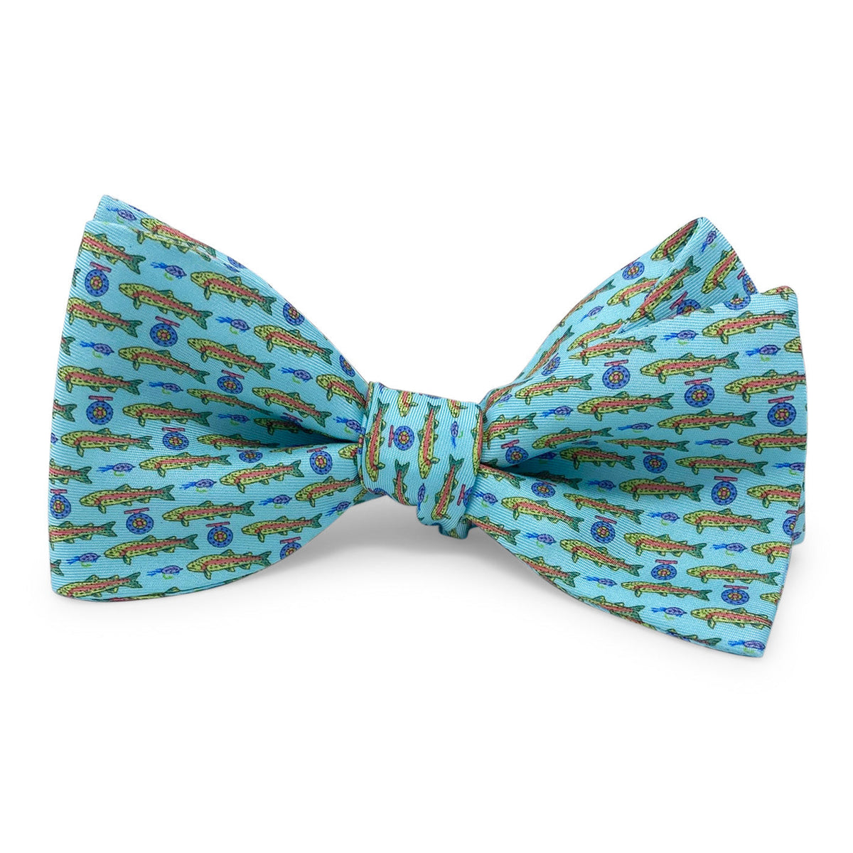 Reel Trout: Bow - Aqua – Bird Dog Bay